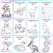 50 Animal Affirmation Coloring Pages for Kids – Printable PDF ...