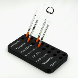 Botox Syringe Tray for Aesthetic Practitioner – Holds 16 Syringes ...