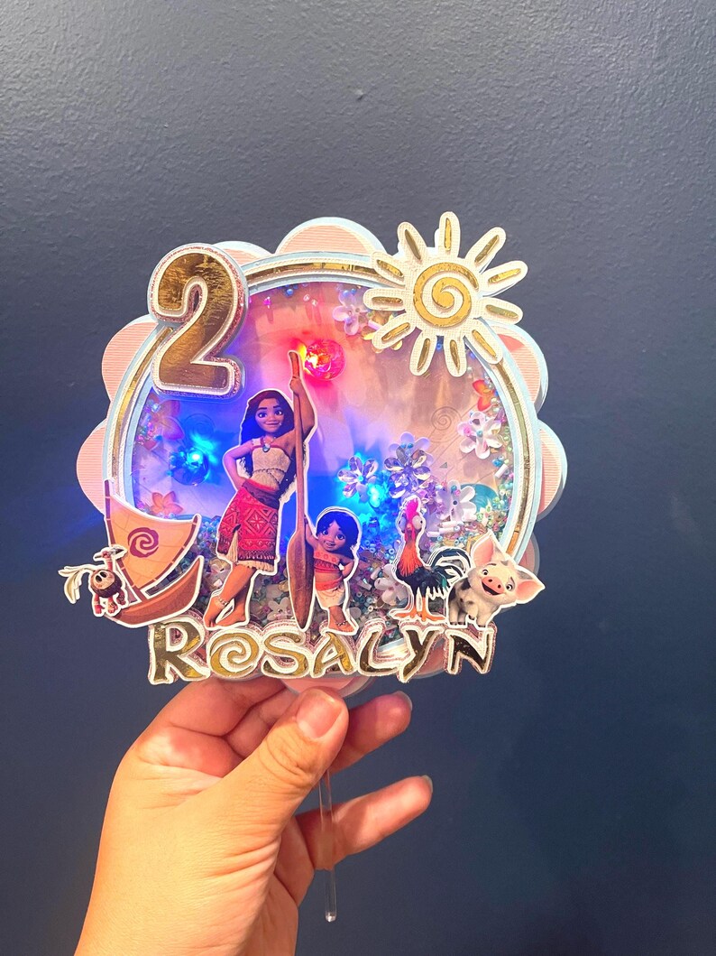 Moana Cake Topper - Etsy