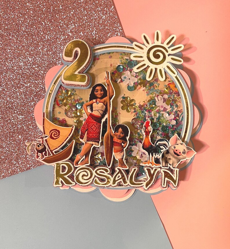 Moana Cake Topper - Etsy