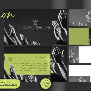 1 Corinthians undivided 32-piece Sermon Series Kit Edit for FREE With ...