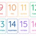 Preschool Number Flashcards, Printable Learning Resource - Etsy