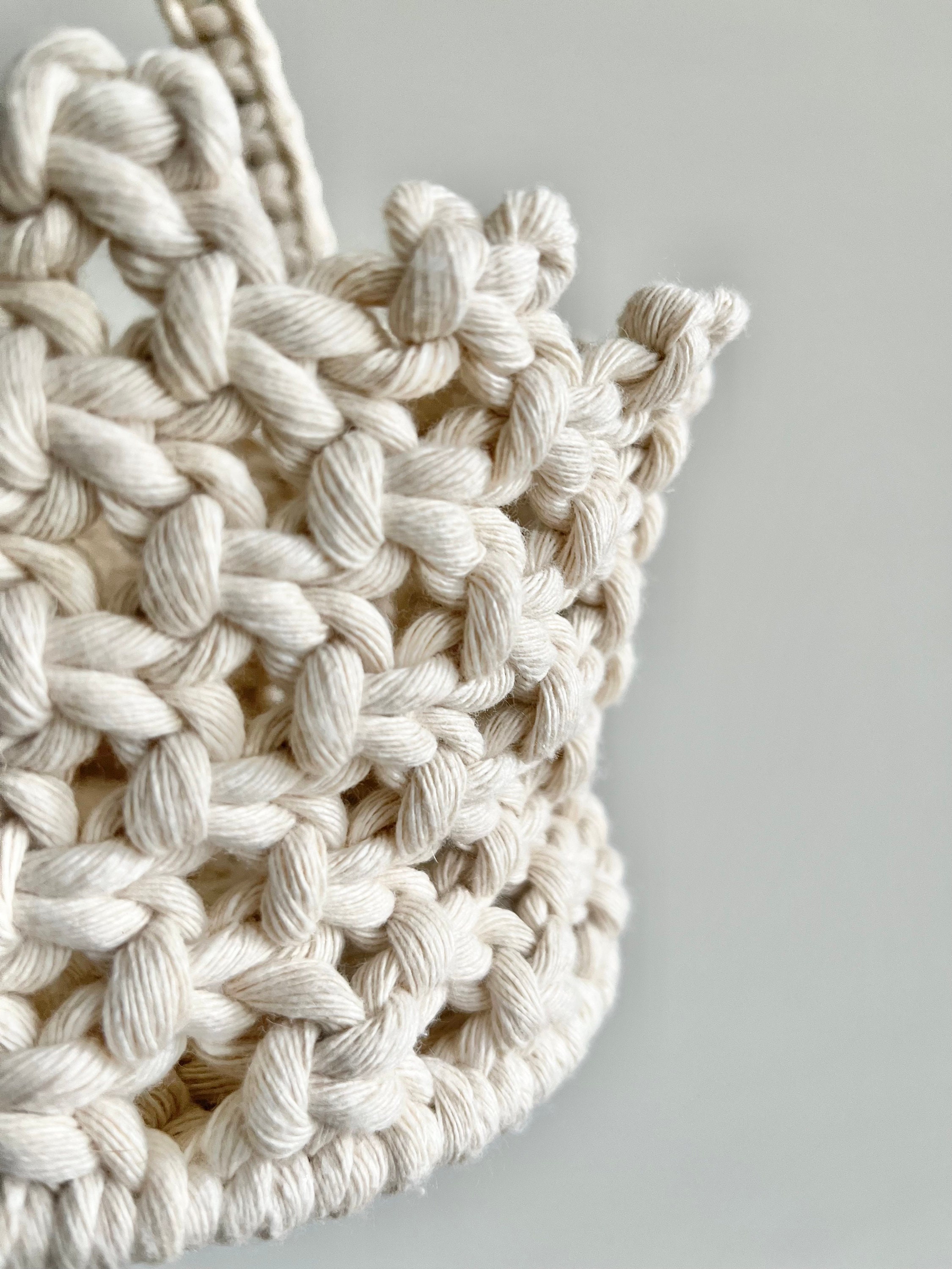 PATTERN: Macrame Basket - Etsy
