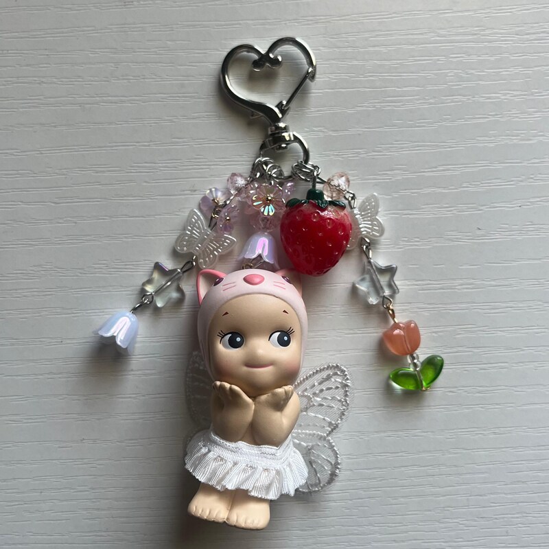 Calico Cat Keychain - Etsy