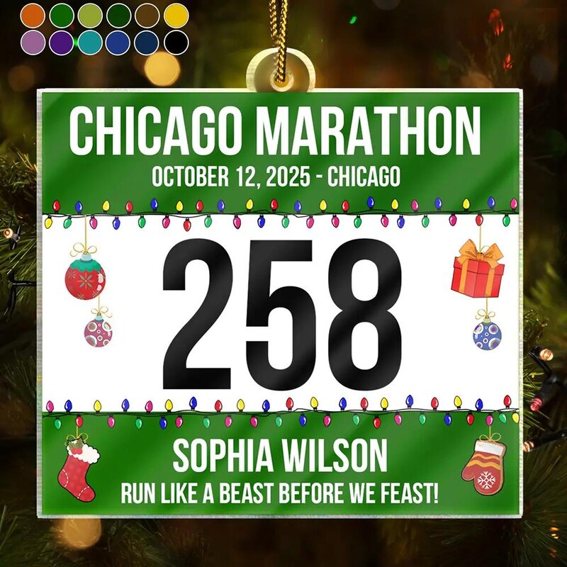 Custom Race Bib - Etsy