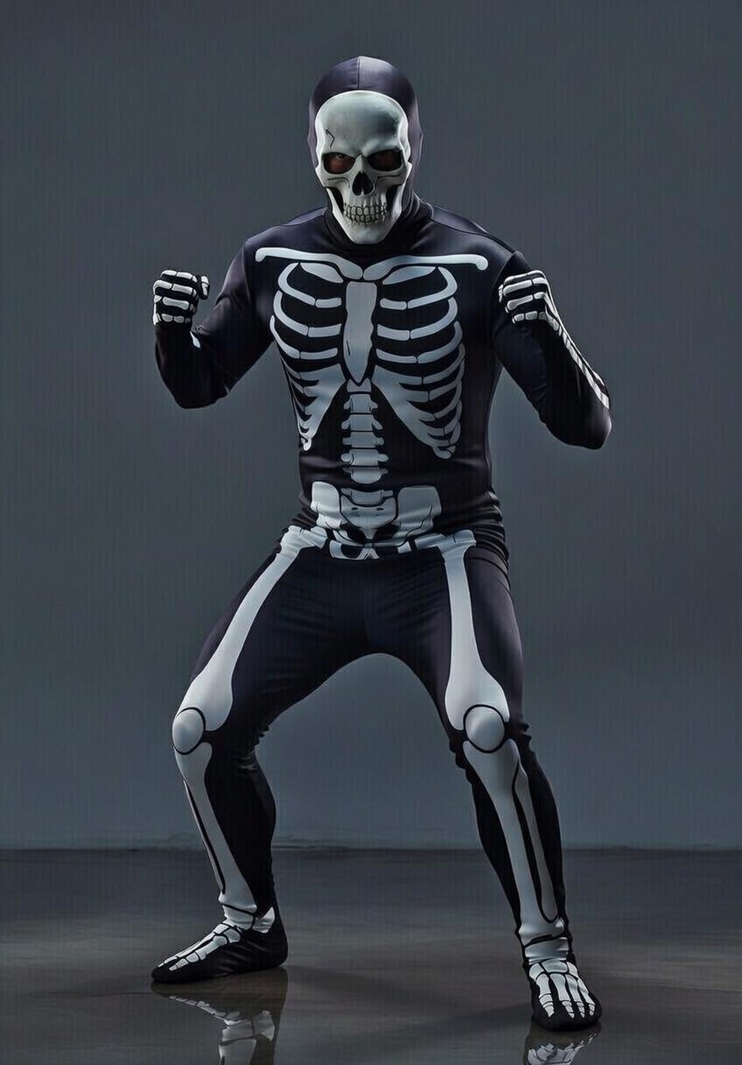 Skeleton Cosplay Costume | Halloween & Cosplay Outfit - Etsy