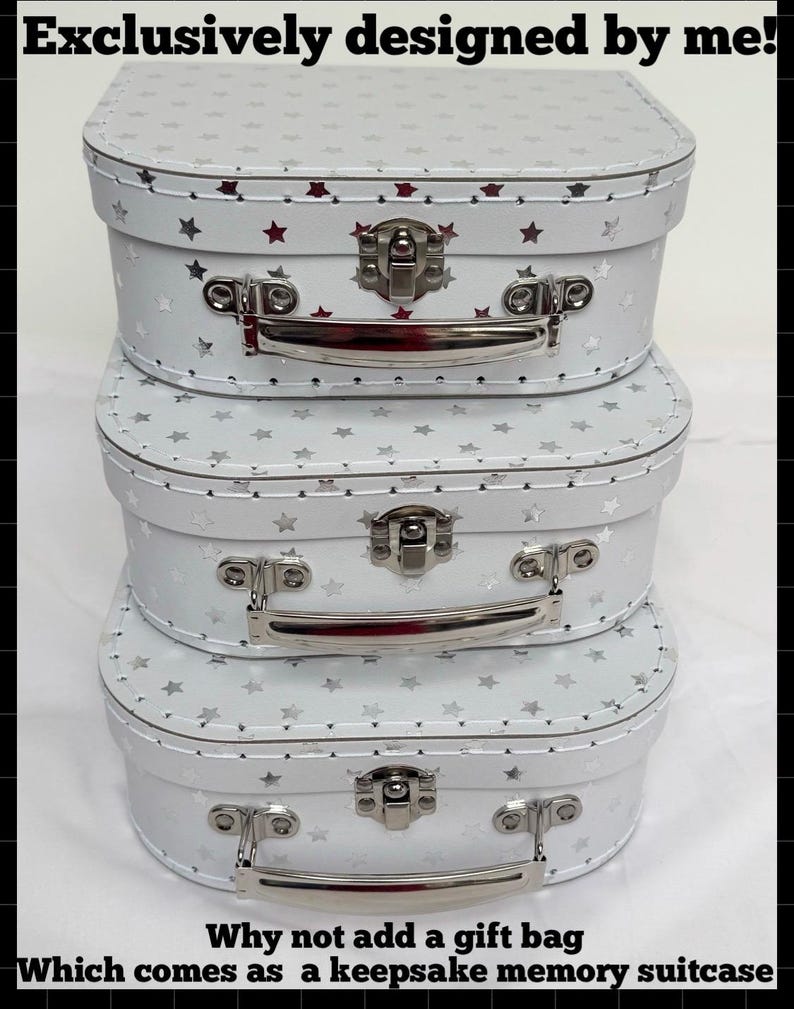 Newborn Baby Homecoming Outfit Clothes Sleepsuit Hat Bib Set Moon ...