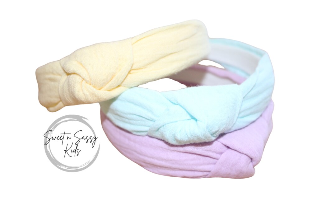 Pastel Headband, Top Knot Headband, Hard Headband, Hair Accessories ...
