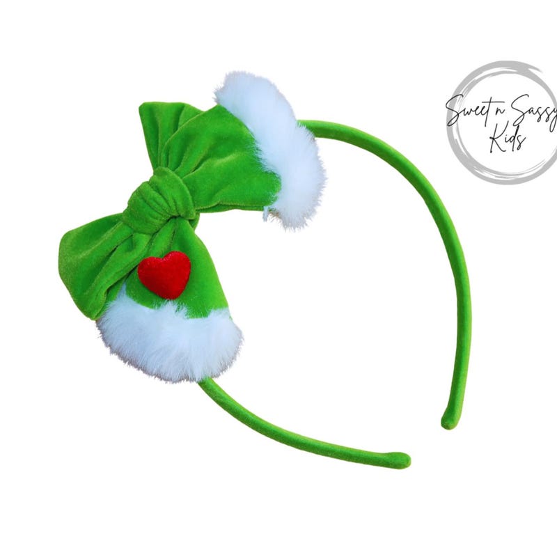Grinch Headband - Etsy