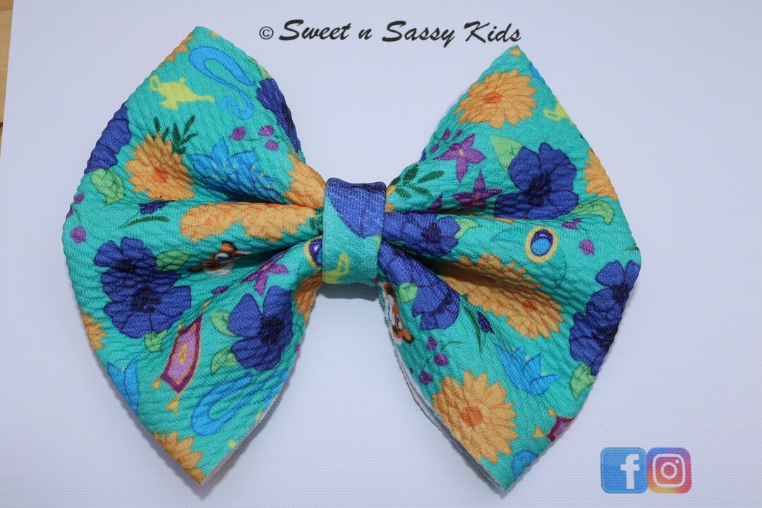 Arabian Nights Princess 5 Bullet Bow Headband Hair - Etsy