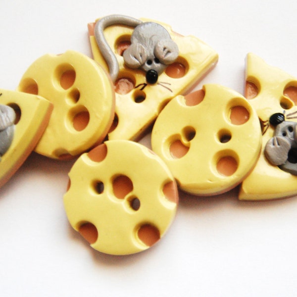 Handmade Fimo Button - Etsy
