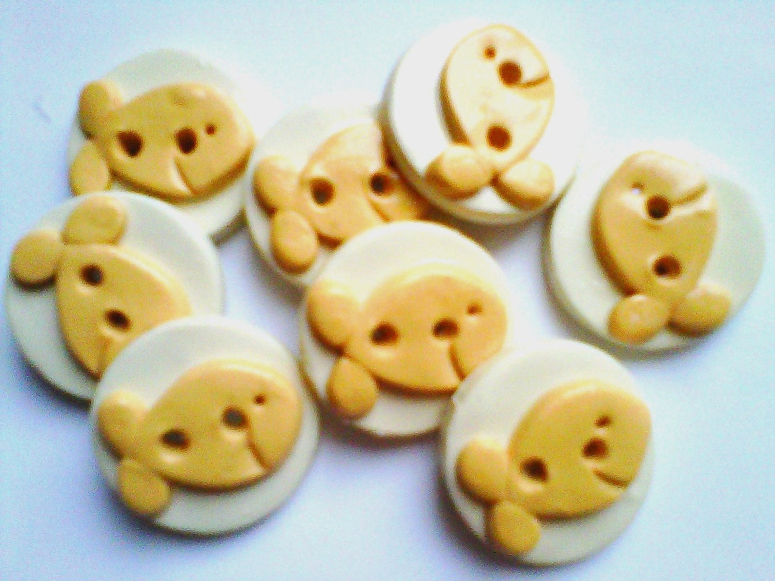 Button Goldfish Crackers Polymer Clay Buttons 8 - Etsy