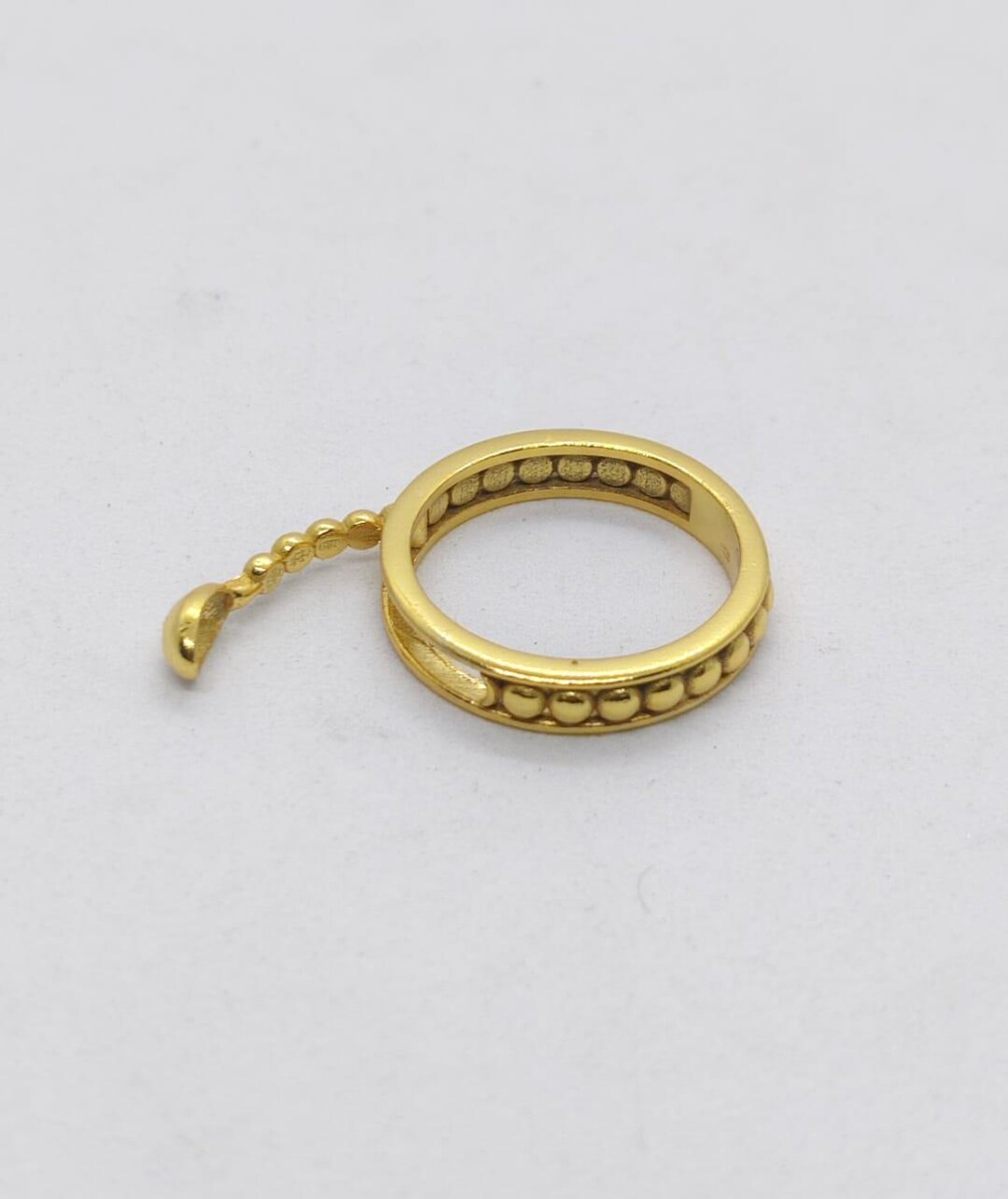 Bump Ring,925 Sterling Silver Sphere Ring,for Everyday Elegance With ...