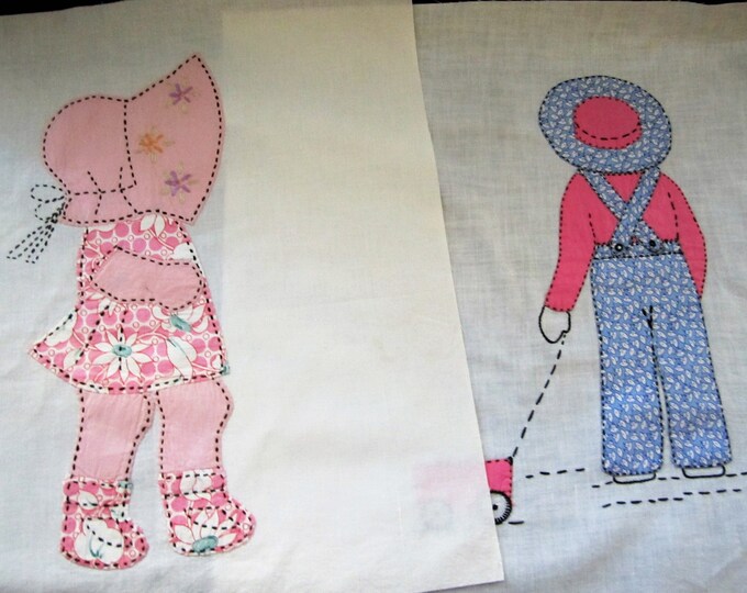 DEPRESSION ERA BLOCKS Large Applique 15 X 15 Choice or Both - Etsy