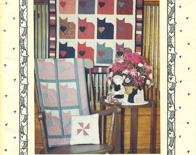 Debbie Mumm CRAZY FOR CATS Quilt Pattern Mumm's the Word Circa 1987 - Etsy
