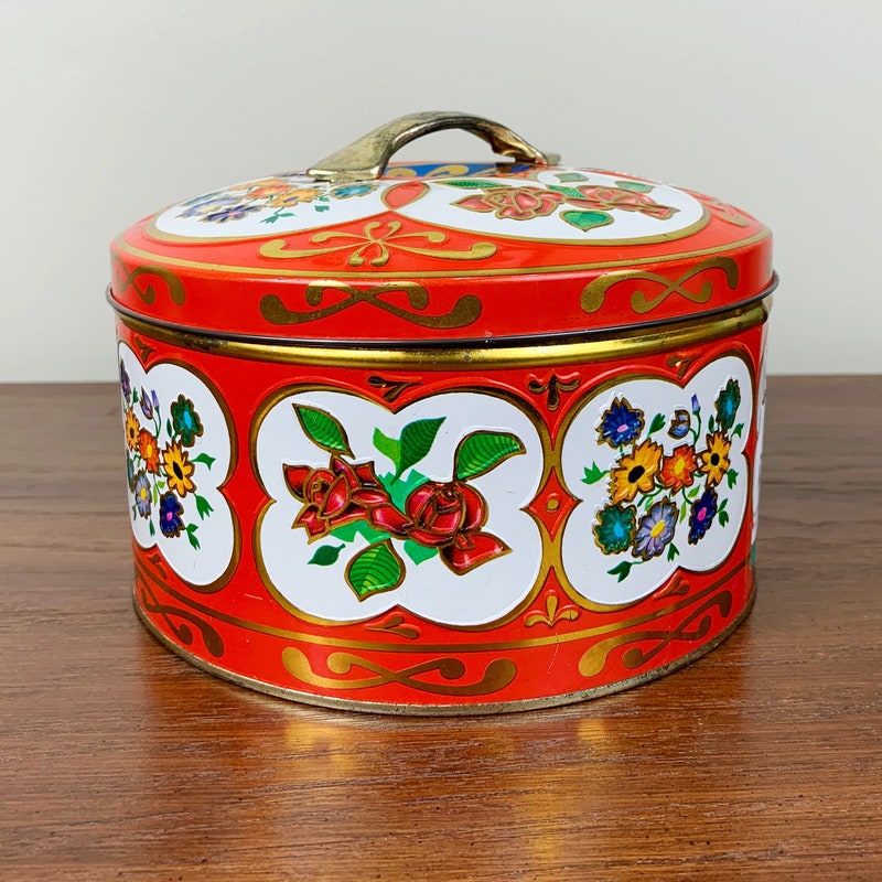 Floral Tin - Etsy