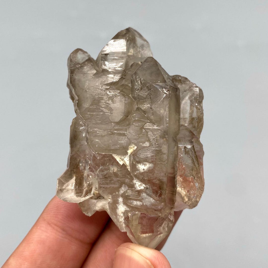Clear Quartz Crystal Point, Lustrous Healing Stone From Pakistan - Etsy