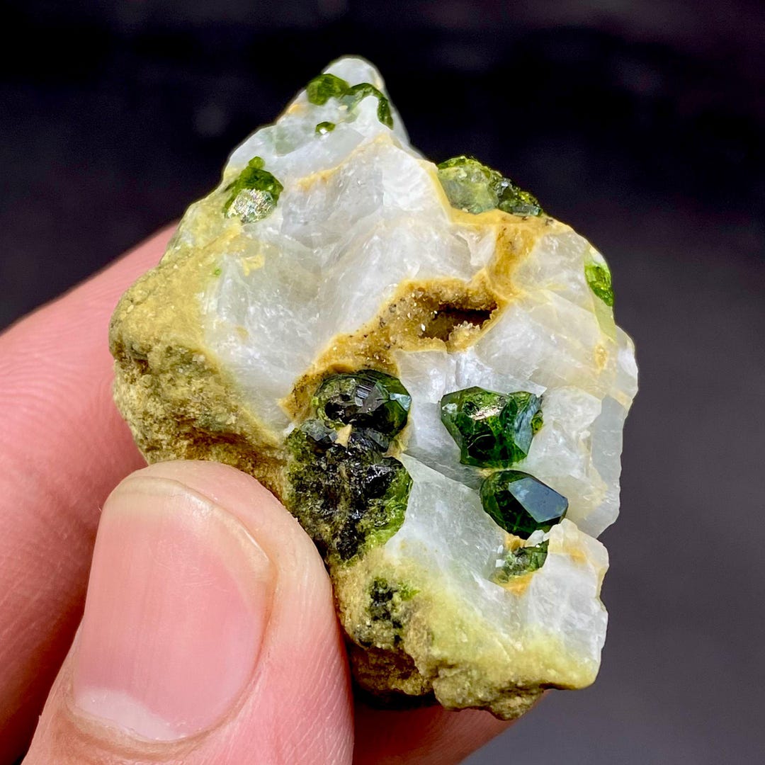 Rare Demantoid Garnet 115 Carat Natural Gemstone From Balochistan ...