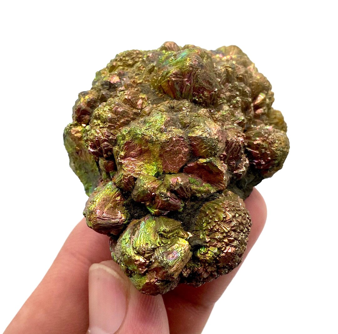 Natural Rainbow Pyrite Marcasite Crystal Specimen 143g Unique Healing ...