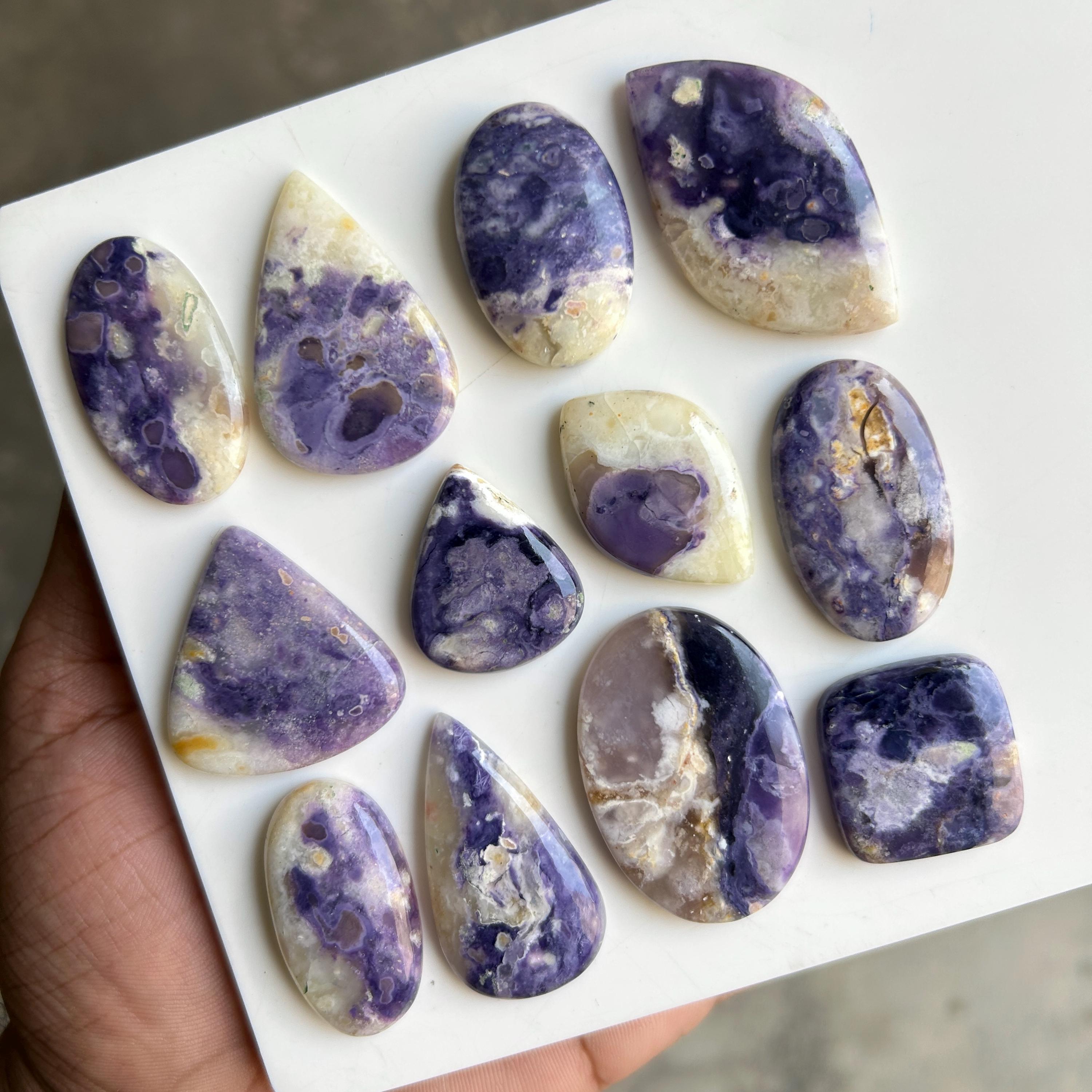 Morado Opal Cabochon • Natural Purple Gemstone for Jewelry - Etsy