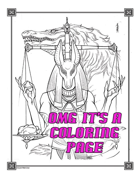 House Of Anubis Coloring Sheets