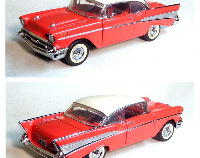 Franklin Mint 1/24 Scale 1957 Chevy Bel Air Hard Top - Precision ...