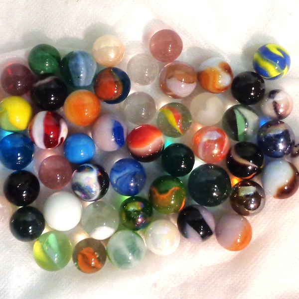 Handmade Marbles - Etsy
