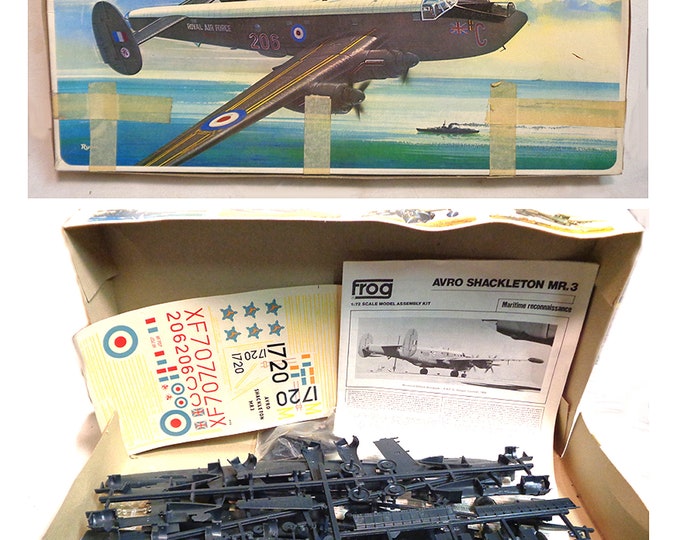 1/72 Scale Frog - Model Airplane Kit - Shackleton Anti-submarine ...