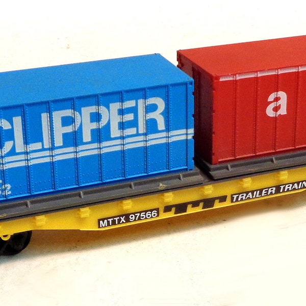 Ho Flat Car Load - Etsy