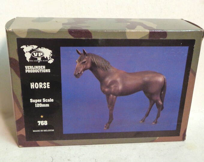 Verlinden Super Scale 120mm RESIN Horse Model Kit. Mint in Box - Etsy