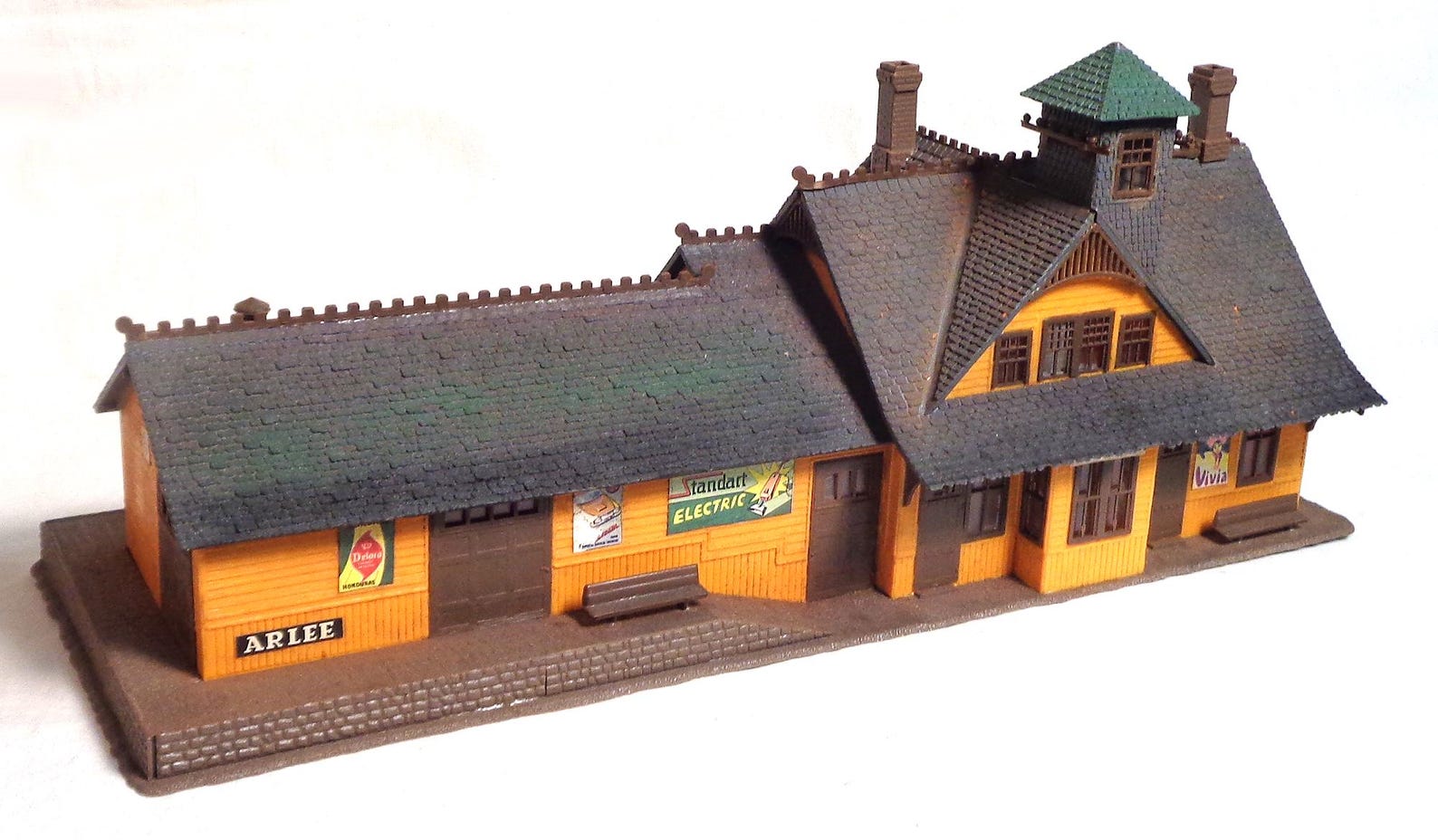 HO Scale Train Built up Building Kit-rico Passenger Station(version 2 ...