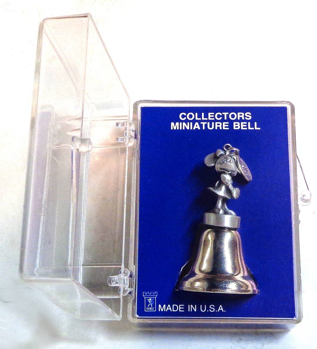 Mini 2 Inch Disney Bell Minnie Mouse Made of Polished Steel Very Cute ...