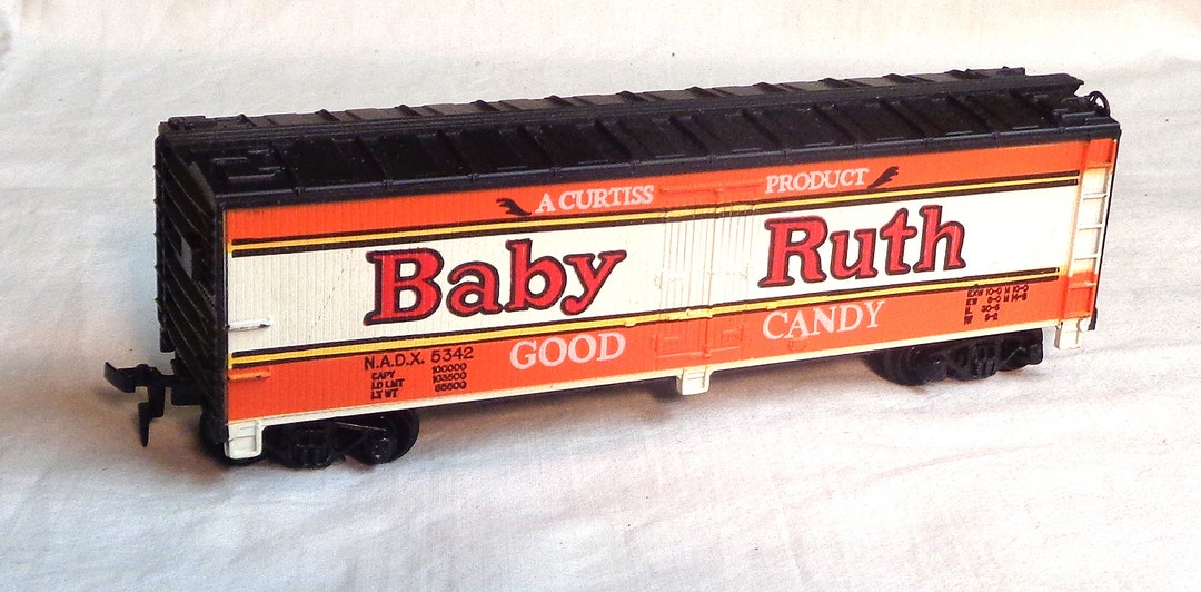 HO Scale Pre-owned - TYCO "baby Ruth" Reefer Box Freight Train Car - Ex ...