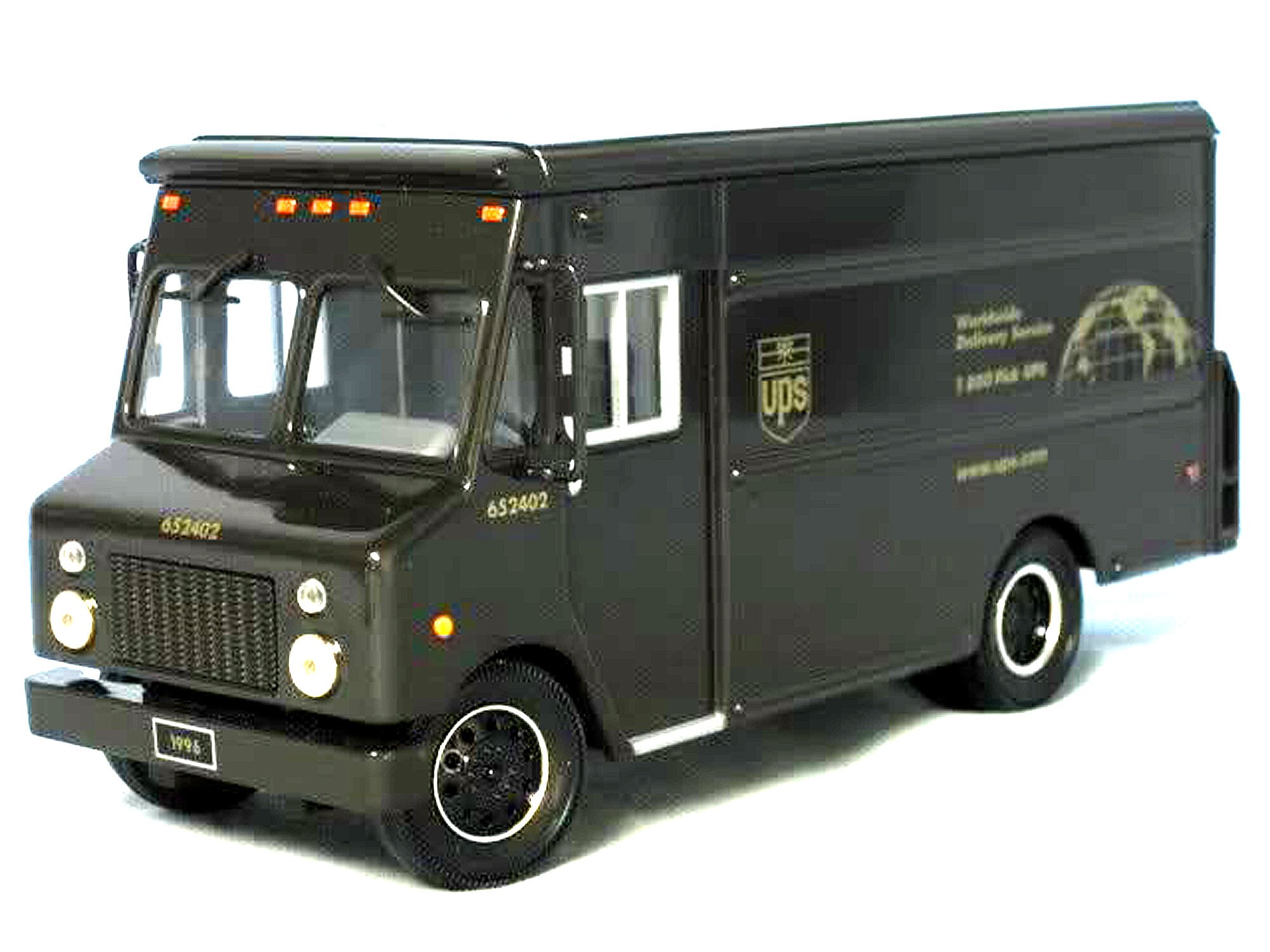 1/32 Scale 1996 Grumman P70D Olsen UPS Delivery Truck Steerable Front ...