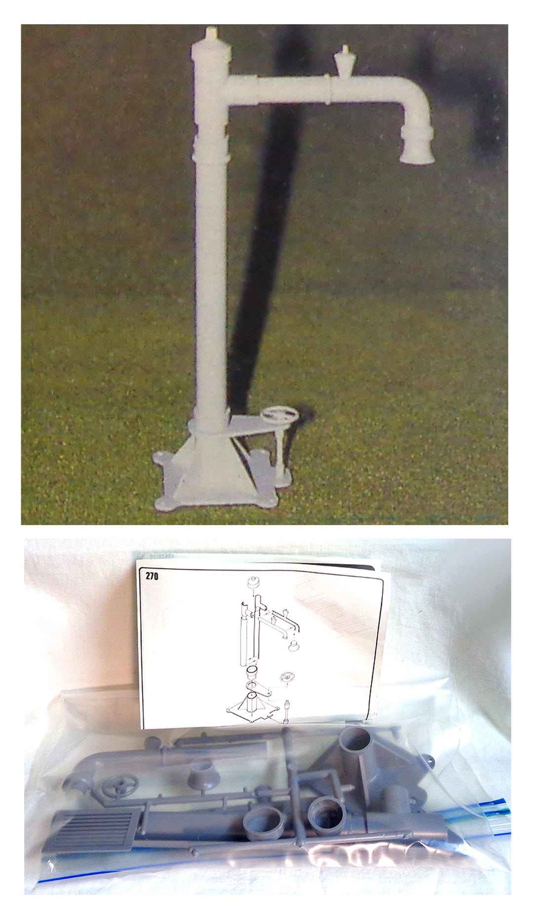 G Scale - Water Column Kit - Very Simple Kit With a Well Detailed Look ...