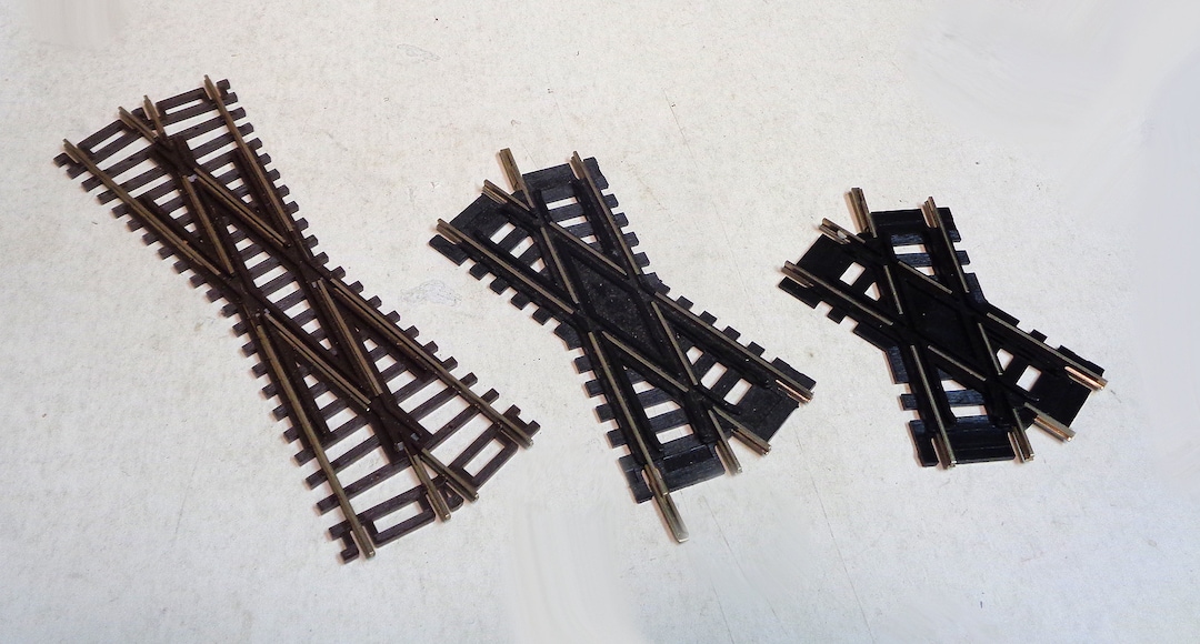 HO Scale Lot of THREE Criss Cross Track Sections - Etsy