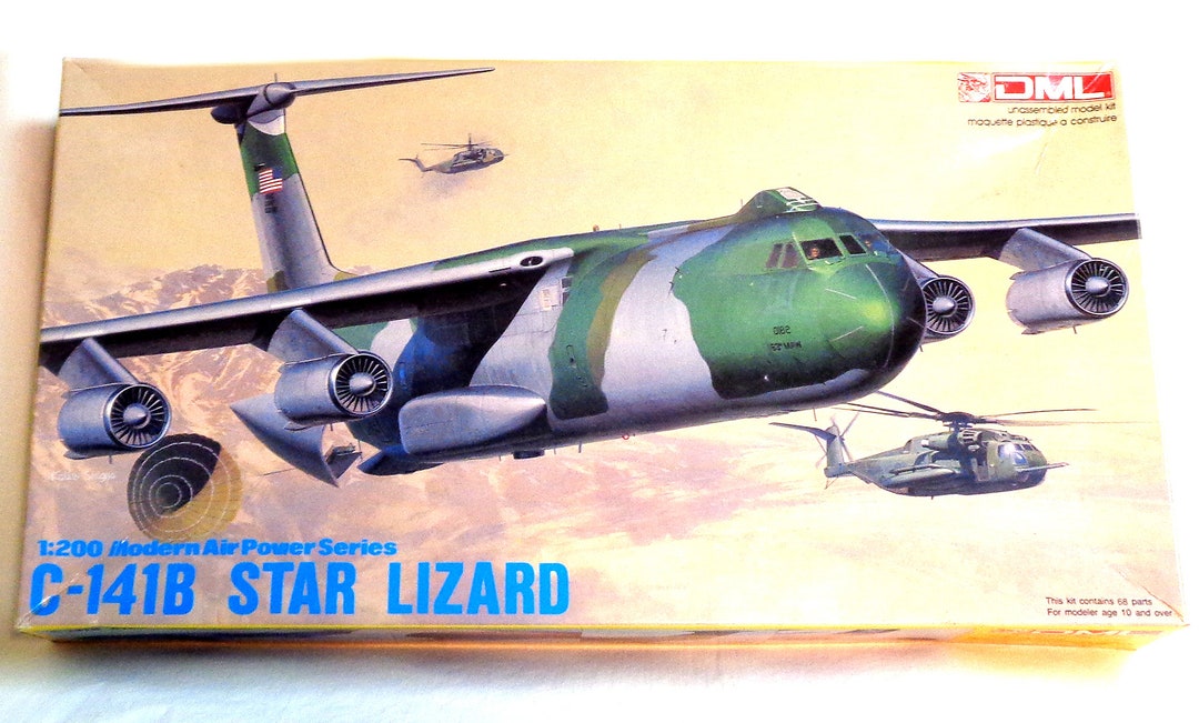 1/200 Scale DML - Model Airplane Kit! - Lockheed C-141B Star Lizard ...