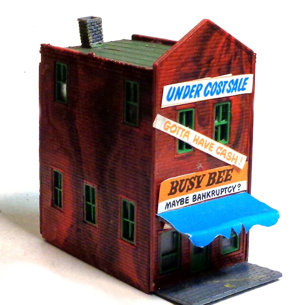 Ho Scale Plastic Building - Etsy
