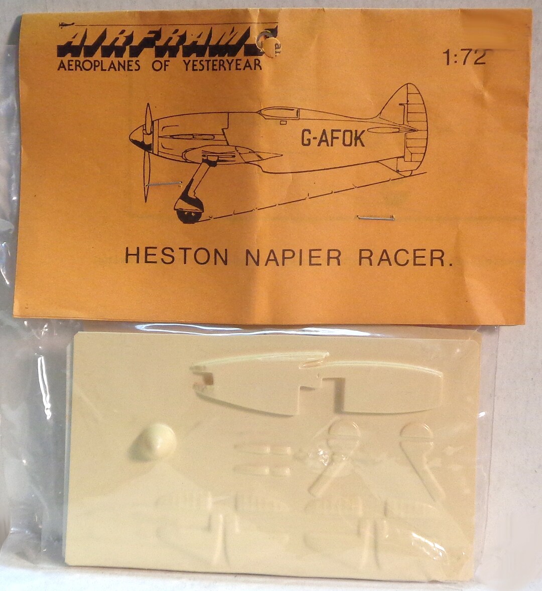 1/72 Model Aircraft Vacuform Complete Kit-airframe - Heston Napier ...