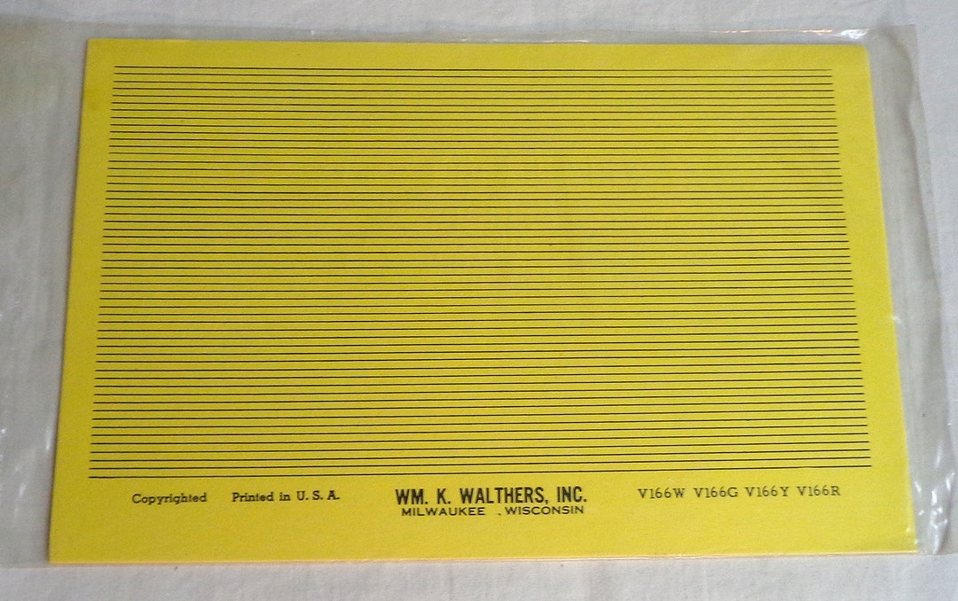 HO Scale Walthers Building Paper - 6 FULL Sheets of Wood Siding ...