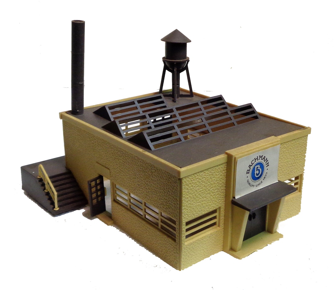 HO Scale Built up Kit - Bachmann Factory - Pre-owned Trackside Building ...