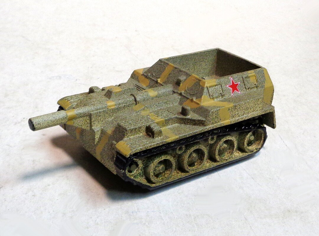 Russia Soviet Made Diecast Metal Military Tank #1 - Custom ...