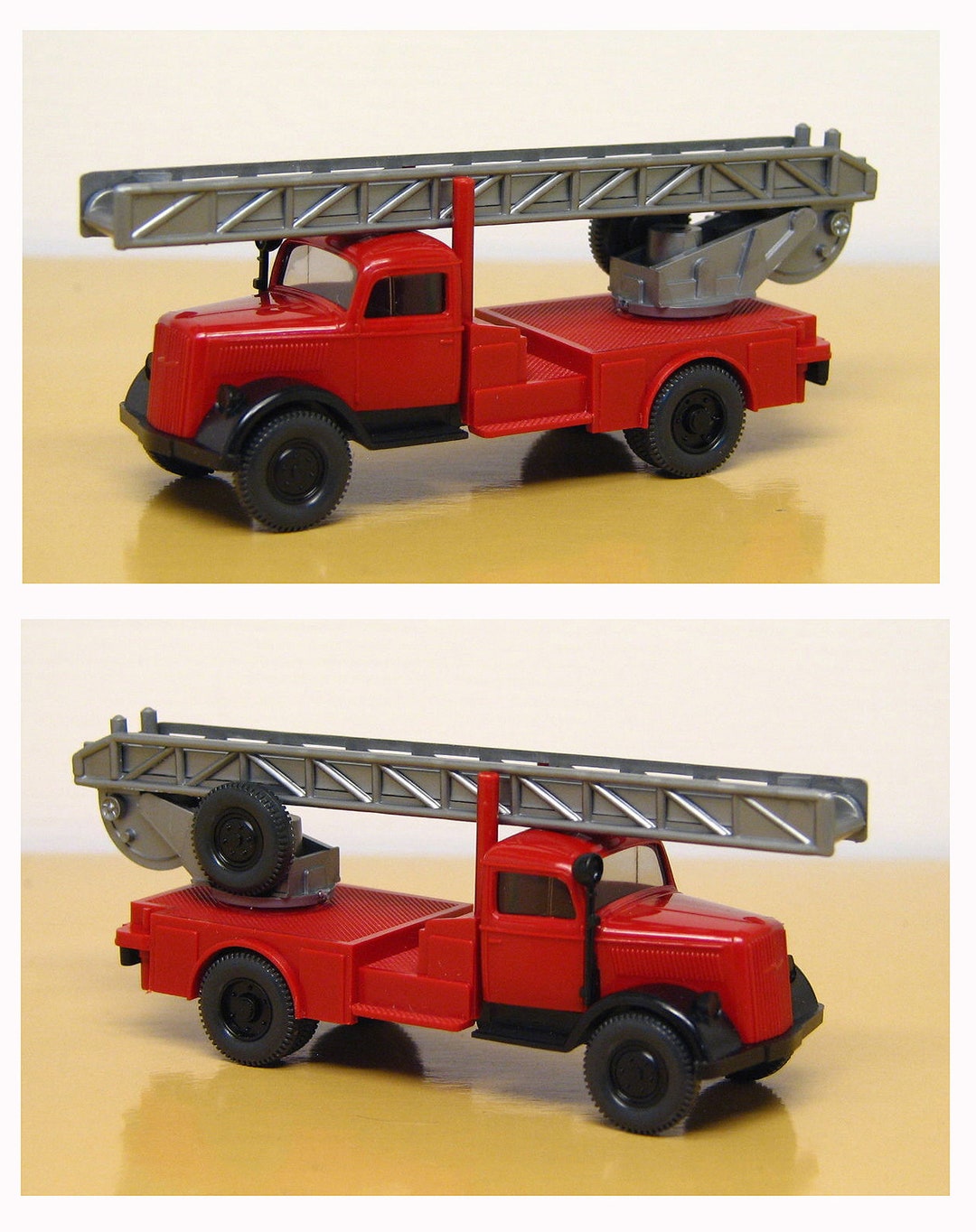 Rare HO Scale German Opel Blitz Fire Truck for Use With HO Scale Trains ...