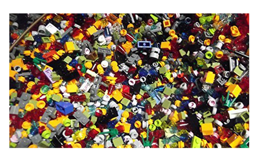 1000 TINY Lego Blocks, Parts & Pieces BULK LOT Many Great Standard ...