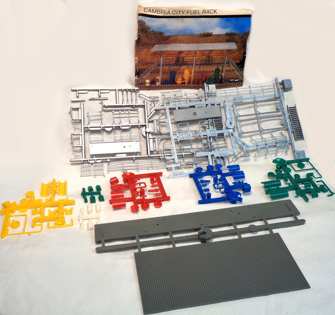 HO Scale Cambria City Fuel Rack Building KIT - No Instructions or Box ...