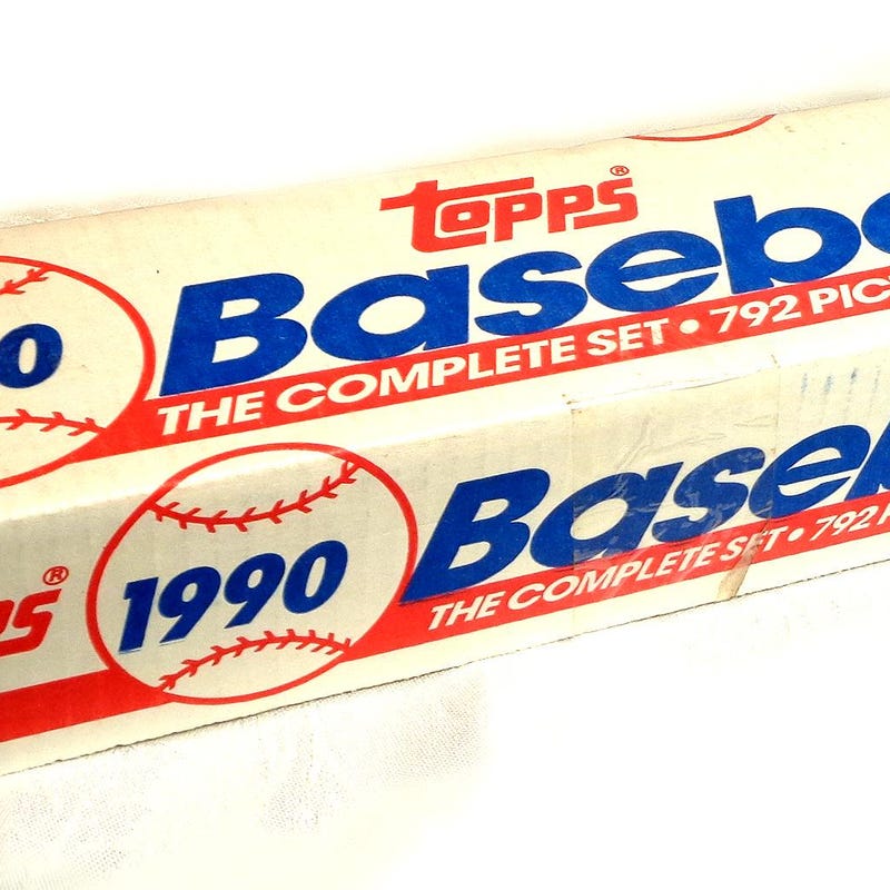 1990 Topps Complete Set - Etsy