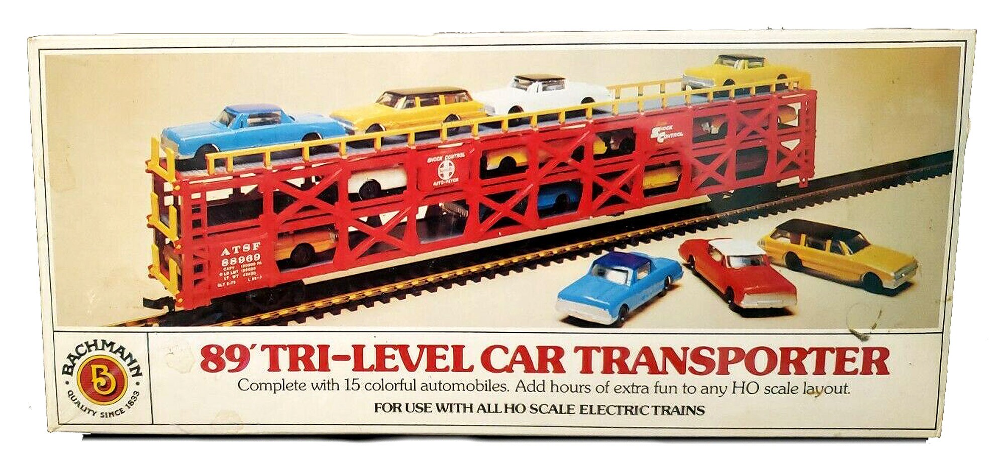 HO Scale Bachmann 89' Tri Level Auto Car Carrier | Etsy