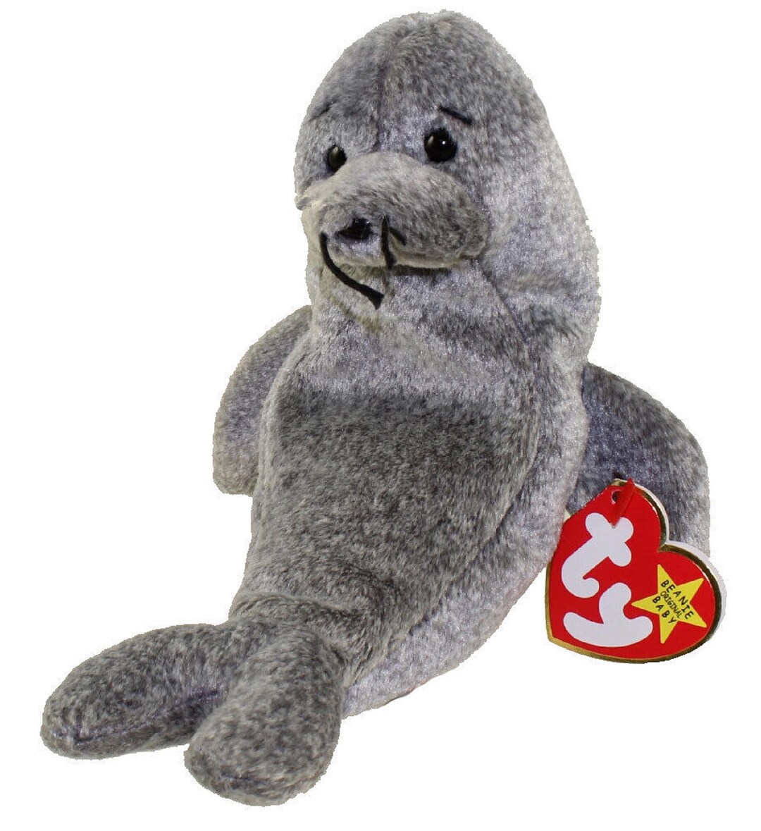 Ty Beanie Babies - "slippery" Seal - Excellent Condition With Tags ...