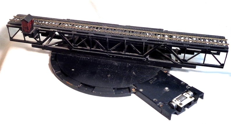 HO Scale Atlas-preowned CUSTOM Designed Turntable Bridge(no Motor ...