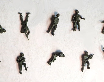 ROCO 1/87 HO Scale Military Soldiers US Army Group of 10 Different Lot ...